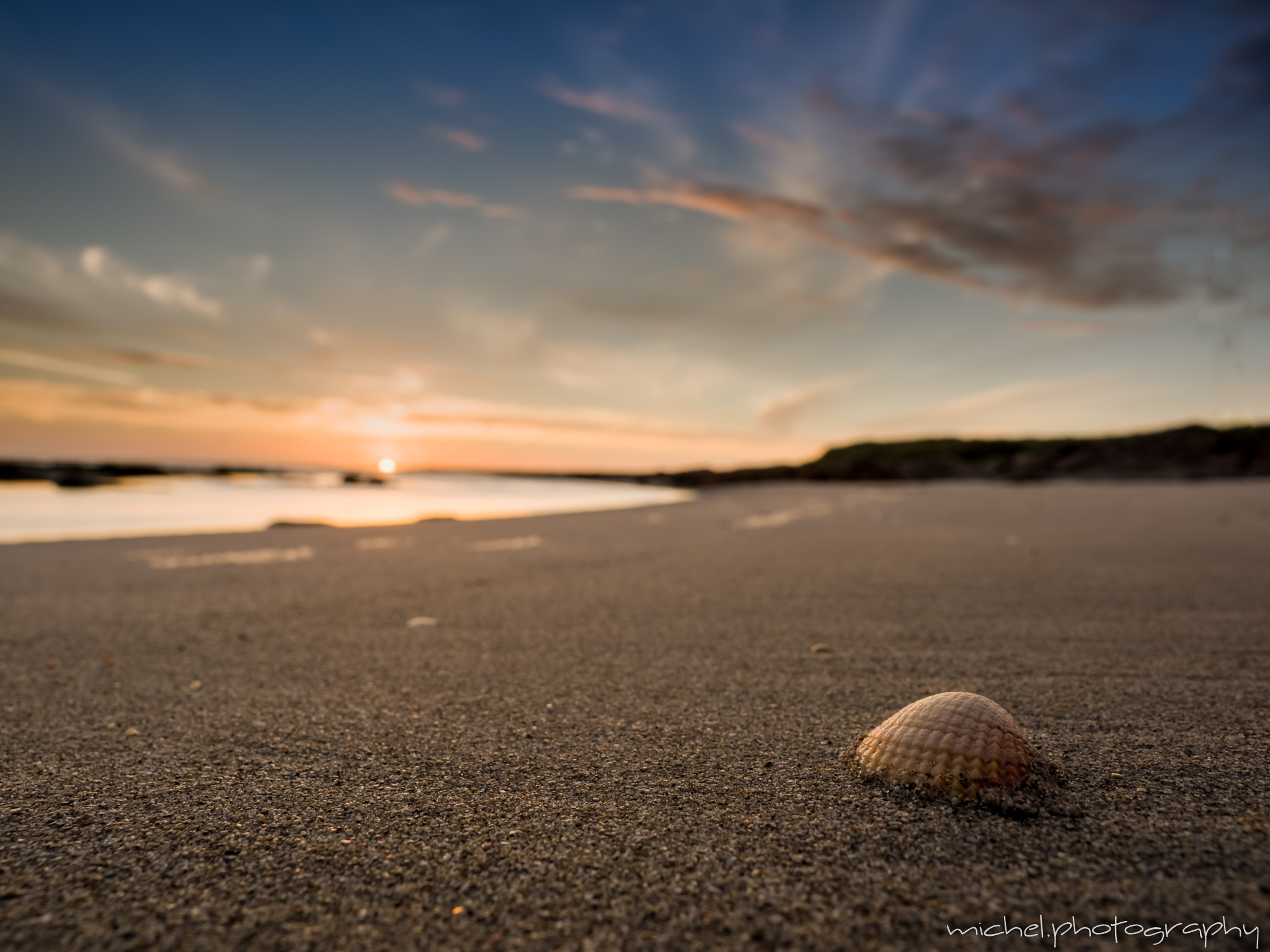shell sunset - pixelstory.eu